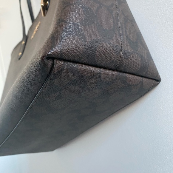 Coach | Bags | Coach Classic Monogram Leather Tote | Poshmark